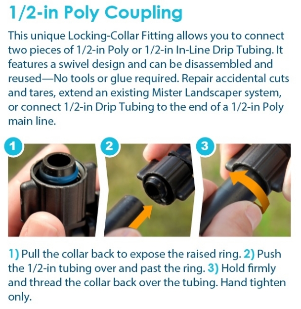 Mister Landscaper Drip Irrigation and Micro Spray. Quick Fix Kit