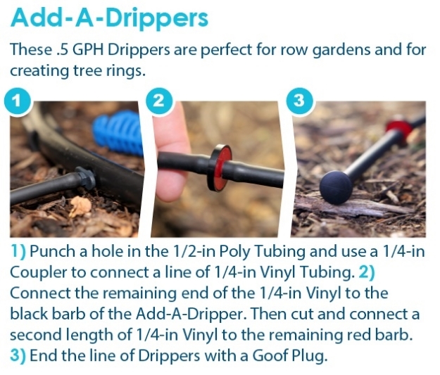 Mister Landscaper Drip Irrigation and Micro Spray. Quick Fix Kit