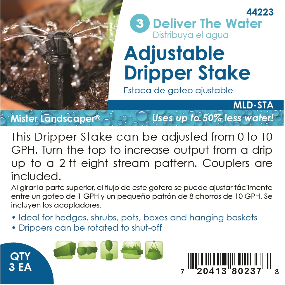 Mister Landscaper Drip Irrigation and Micro Spray. Drip Irrigation ...