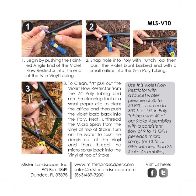 Mister Landscaper Drip Irrigation and Micro Spray. Drip Irrigation and ...